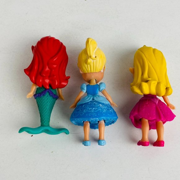 Disney | Toys | 3 Disney Princess Kids Character Toy Figures Pretend ...